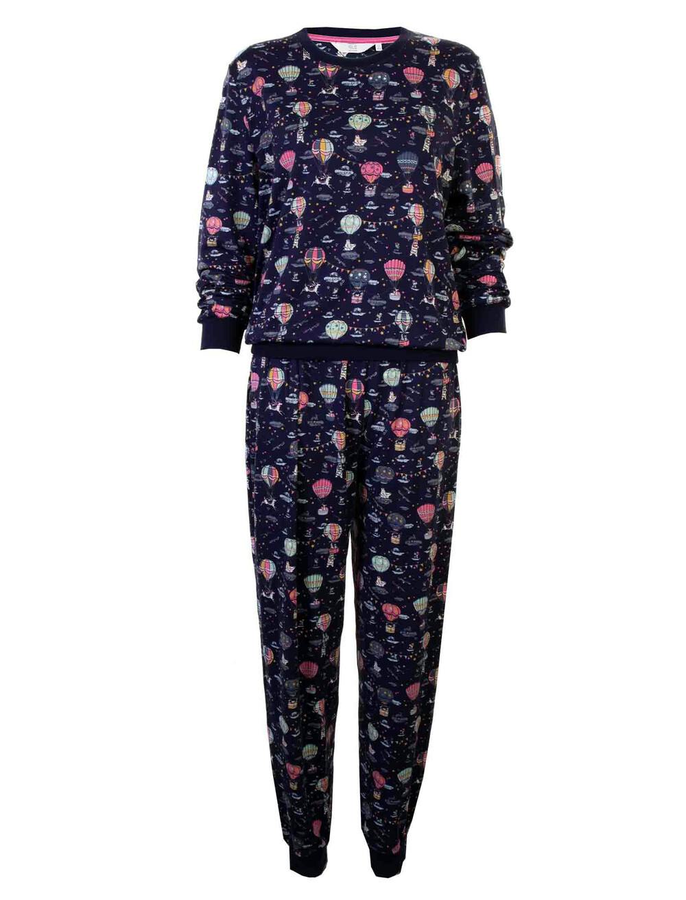 Female Isle Print Pyjamas | Dark Blue | EWM | EWM