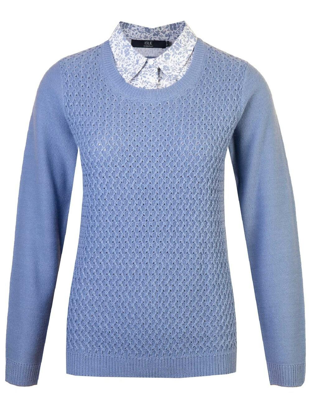 2 in 1 Jumper with Collar Insert | EWM