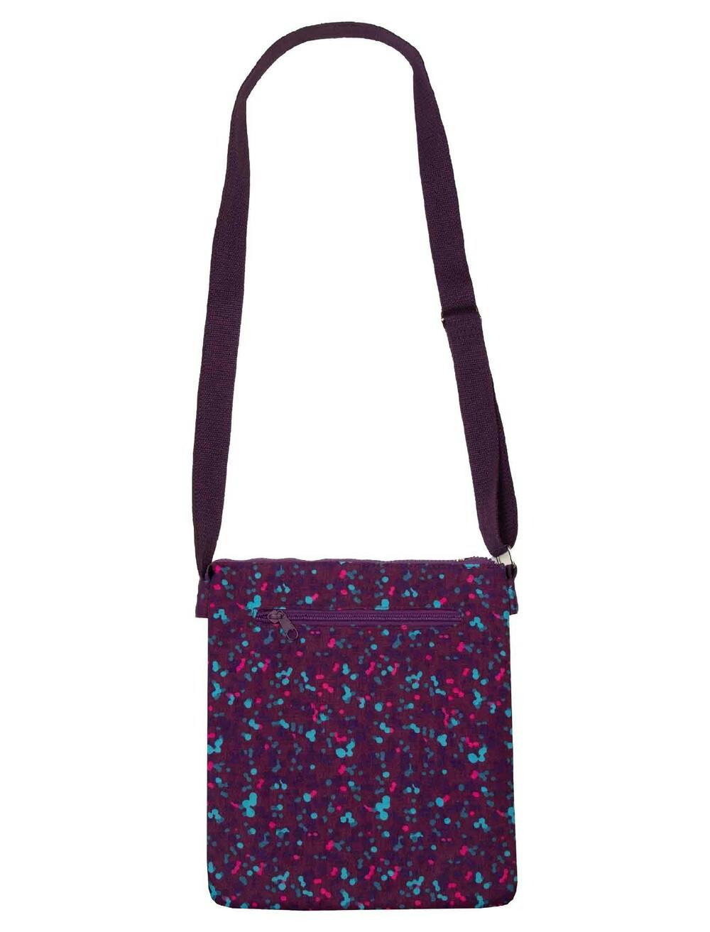 Female Bubble Print Cross Body bag | Mid Mauve | EWM | EWM