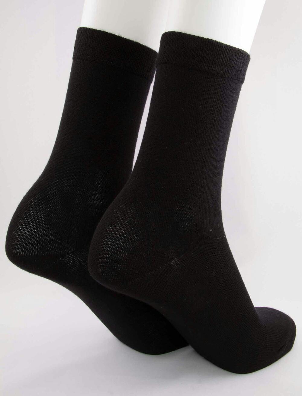 2 Pack Comfort Top Socks | Black | EWM | EWM
