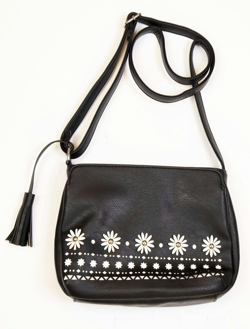 Female Isle Cross Body Bag | Black | EWM | EWM