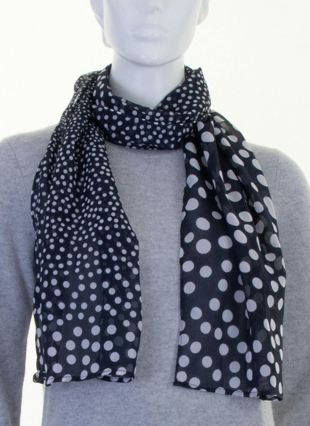 Irregular Dot Print Scarf | EWM