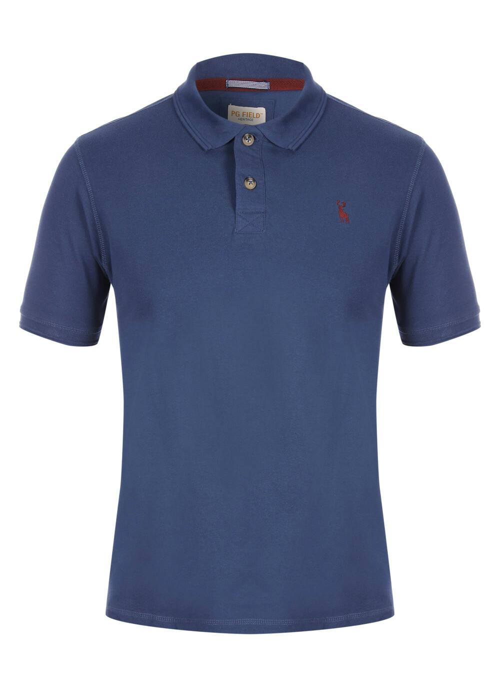 Male PG FIELD Polo Shirt | Dark Blue | EWM | EWM