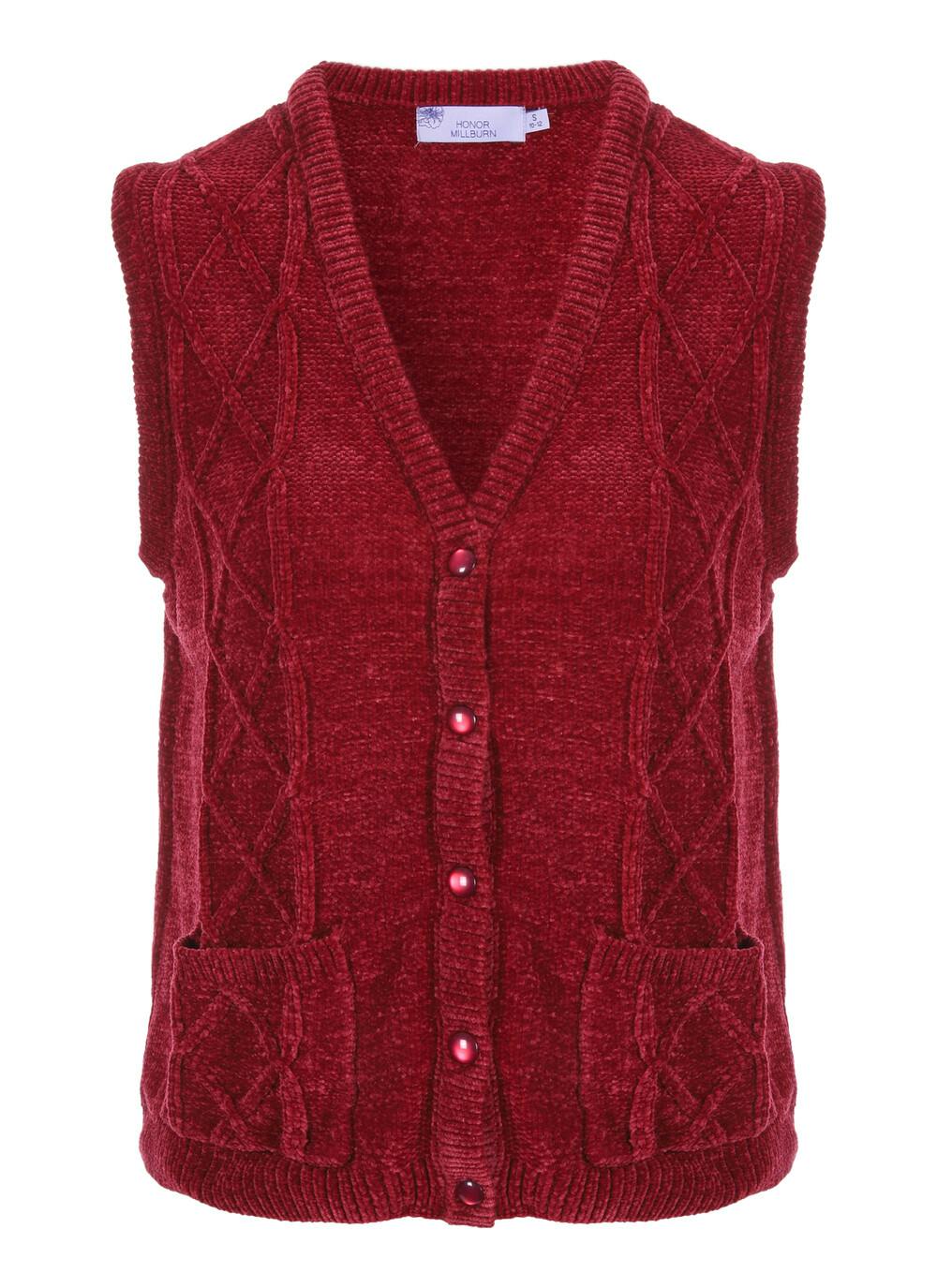 Honor Millburn Waistcoat chenille r | EWM | EWM