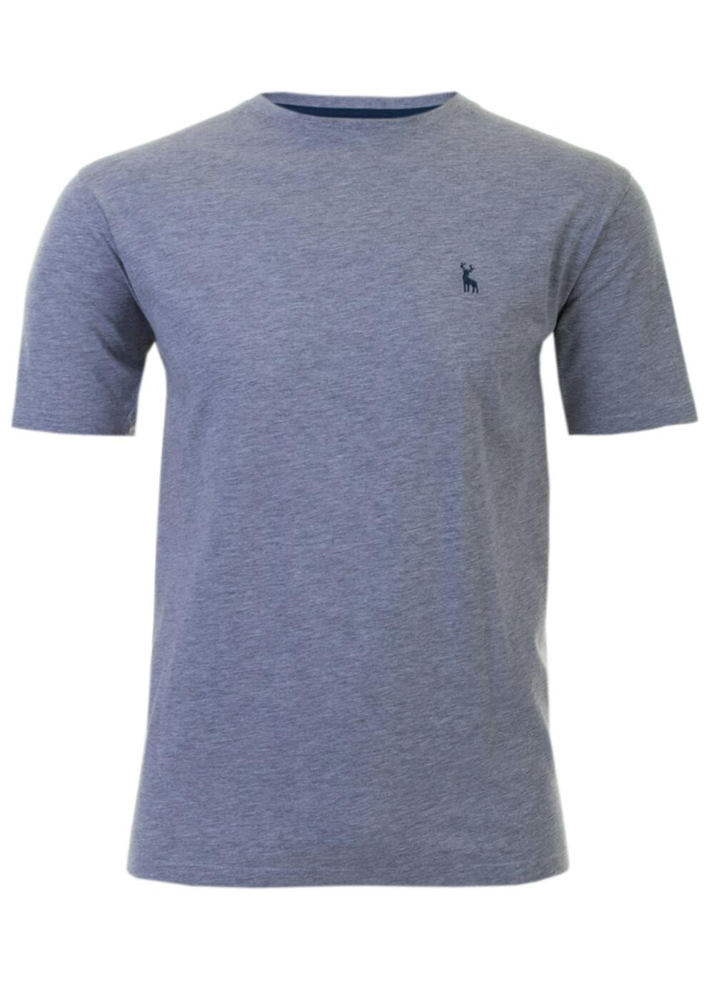 Male PG FIELD Crew Neck T Shirt | Mid Grey | EWM | EWM