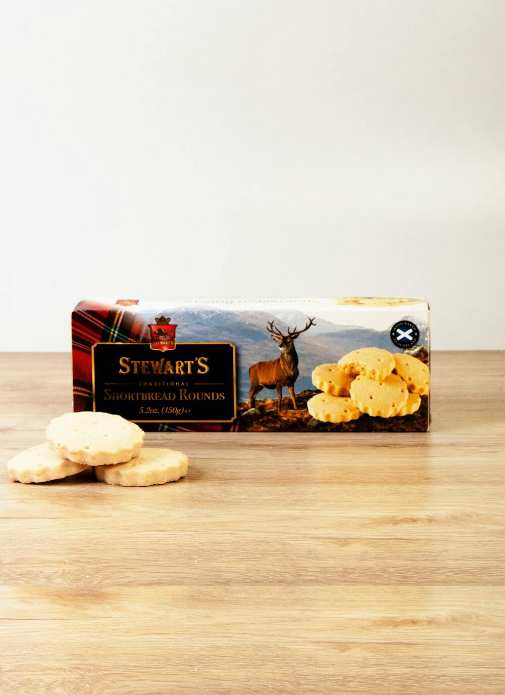Stewarts Stag Shortbread Rounds | EWM