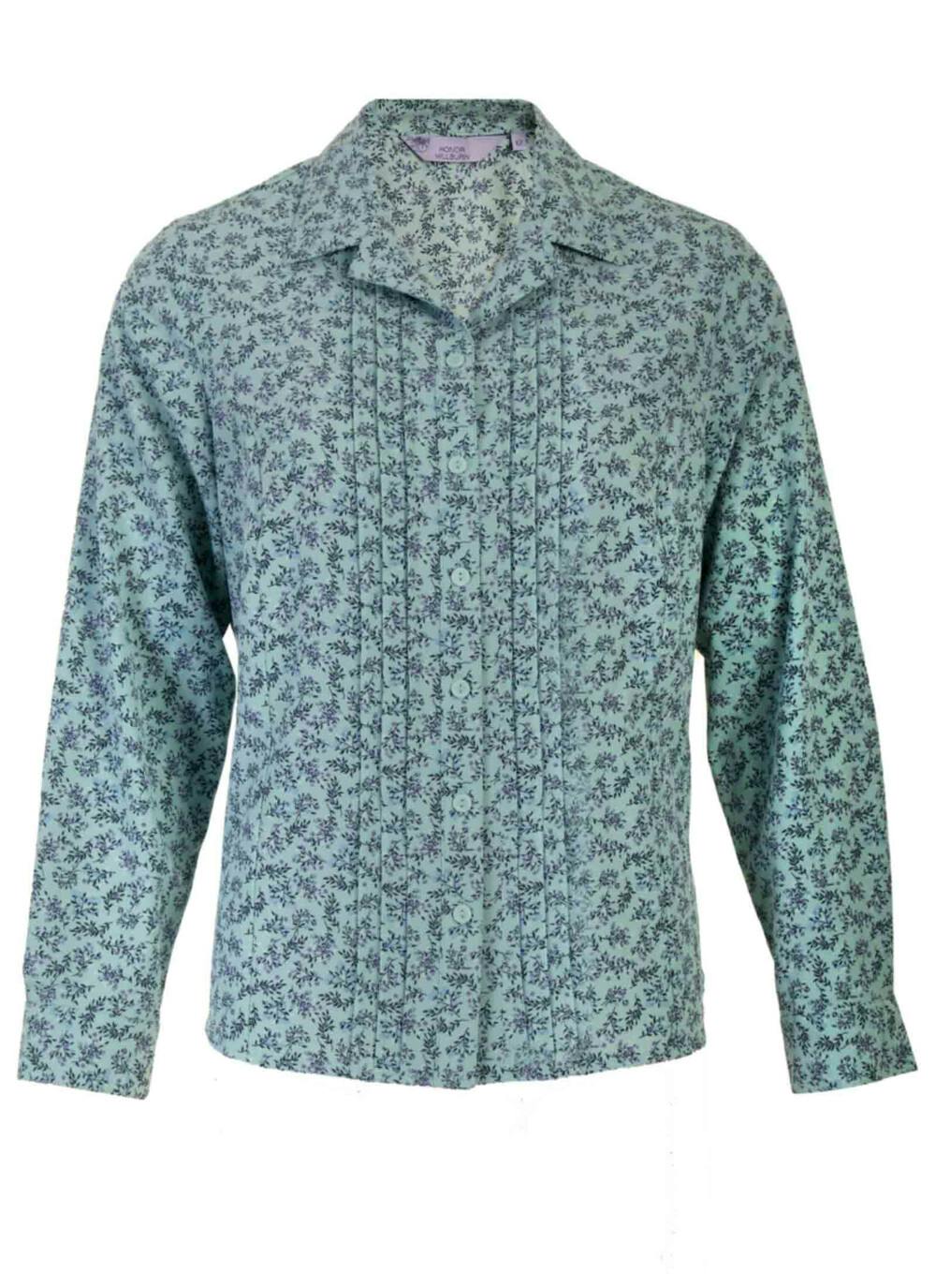 Female Honor Millburn 3/4 Sleeve Pintuck Detail Blouse | Light Blue ...