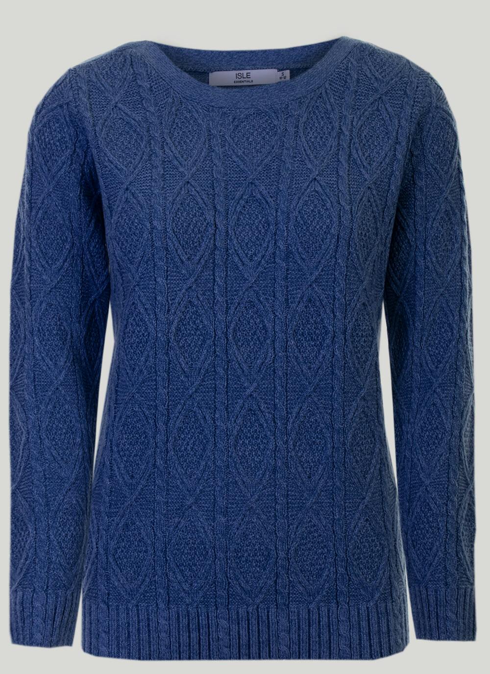 Blue Cable Jumper | EWM