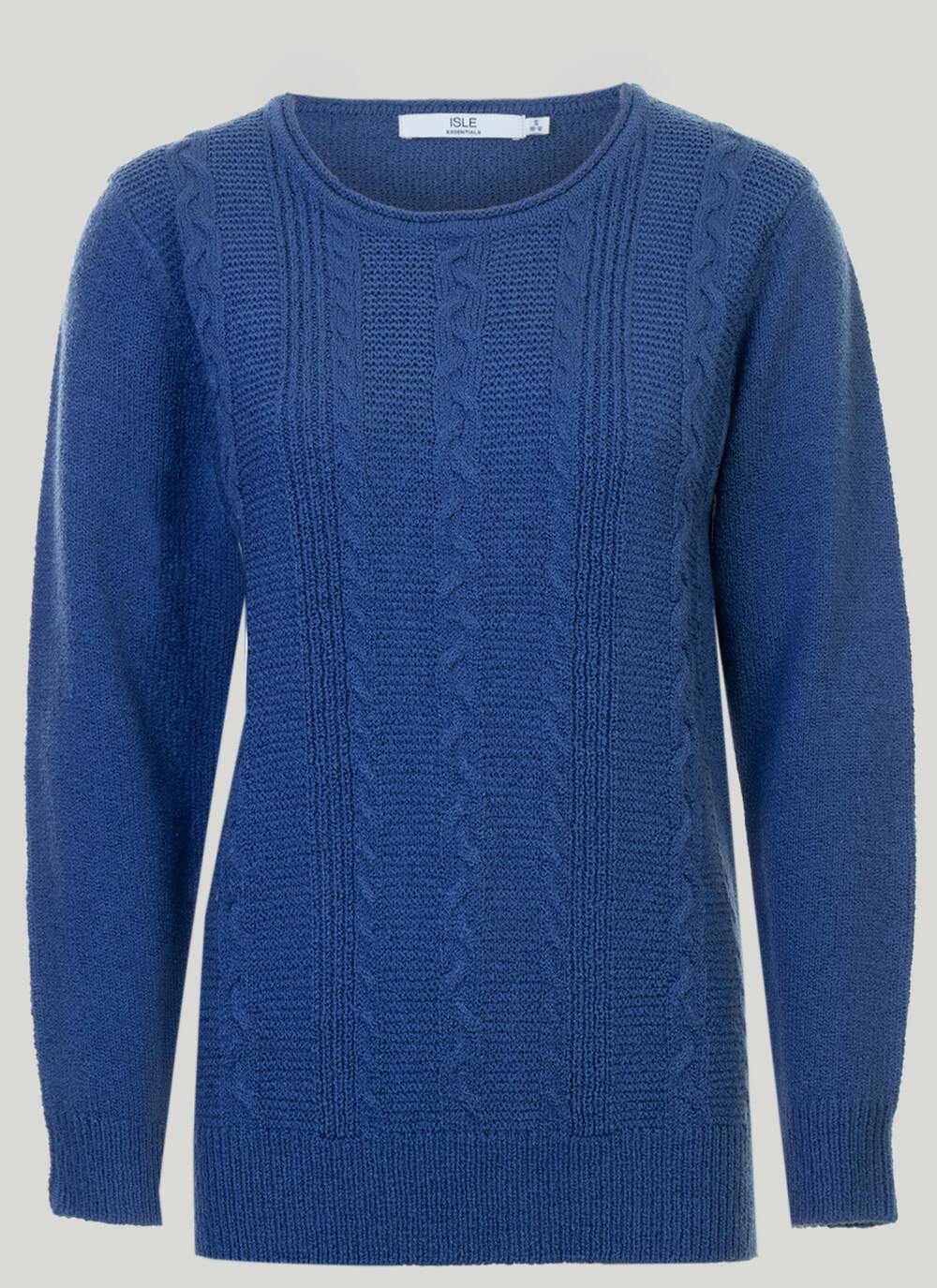 Blue Cable Jumper | EWM