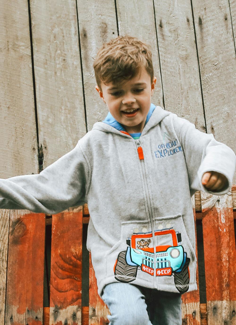 GR8 KIDS FLC OFF ROAD GREY | Light Grey | EWM | EWM