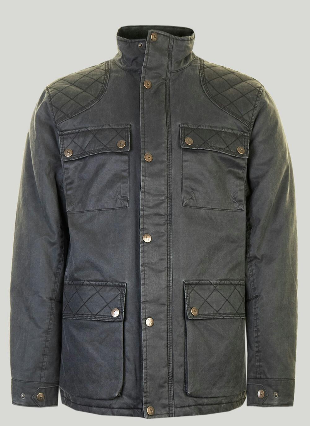 PG FIELD JKT 34 Mock Leather | Black | EWM | EWM