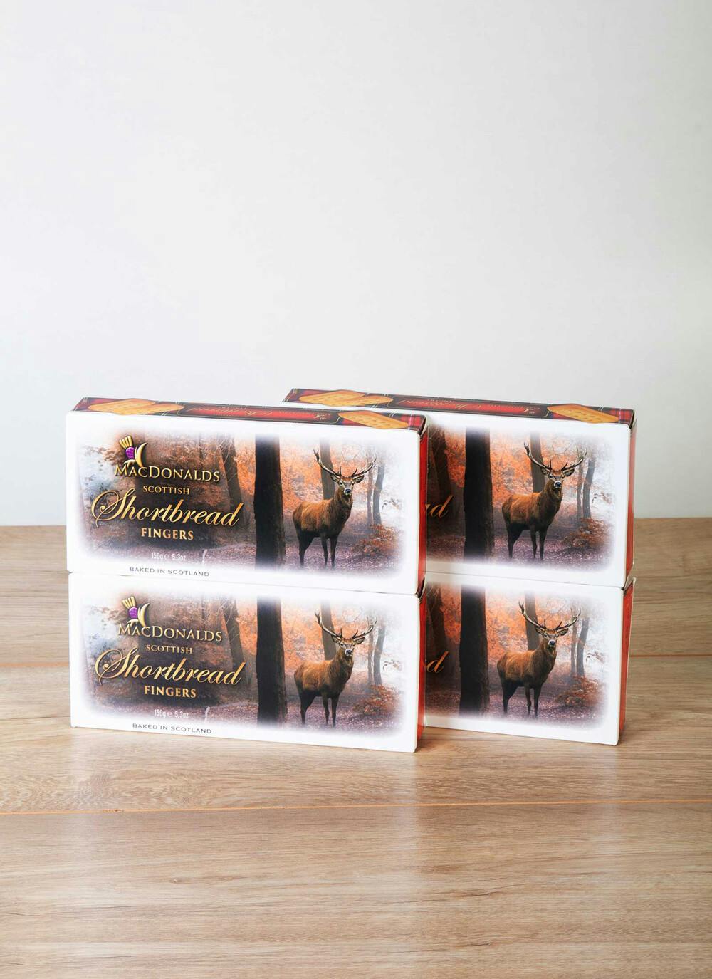 Stag 4 Pack Shortbread | EWM