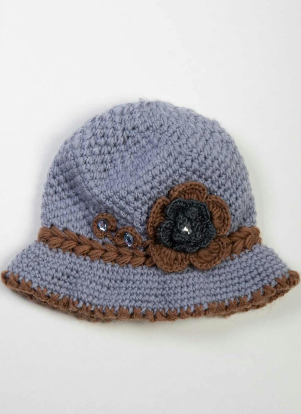 Grey Crochet Hat | EWM