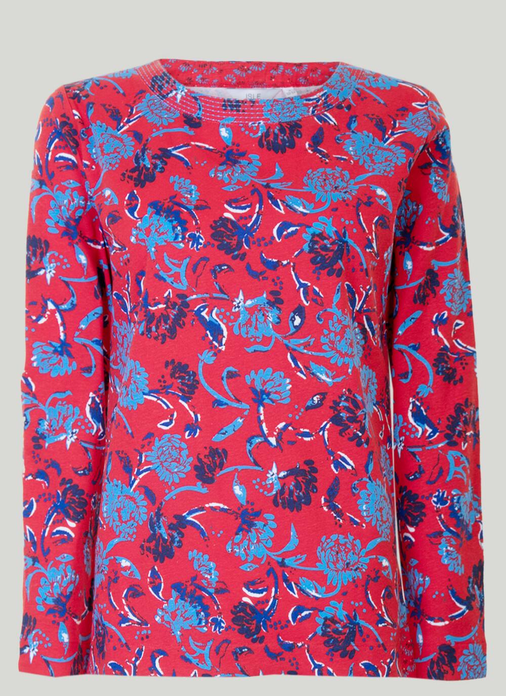 Red Printed Top | EWM