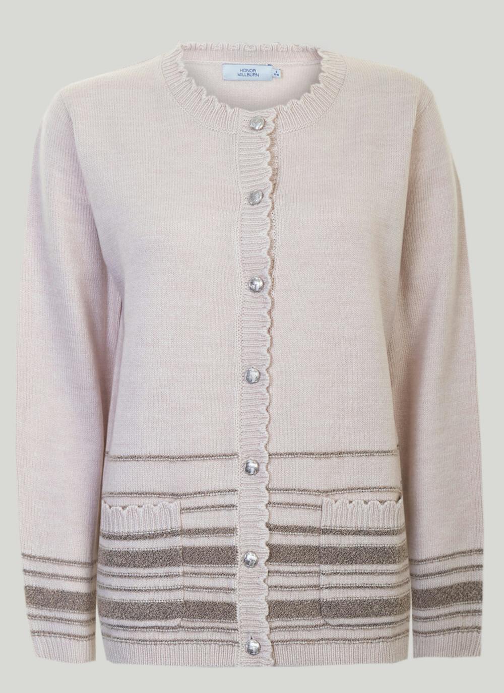 Crew Neck Cardigan | EWM