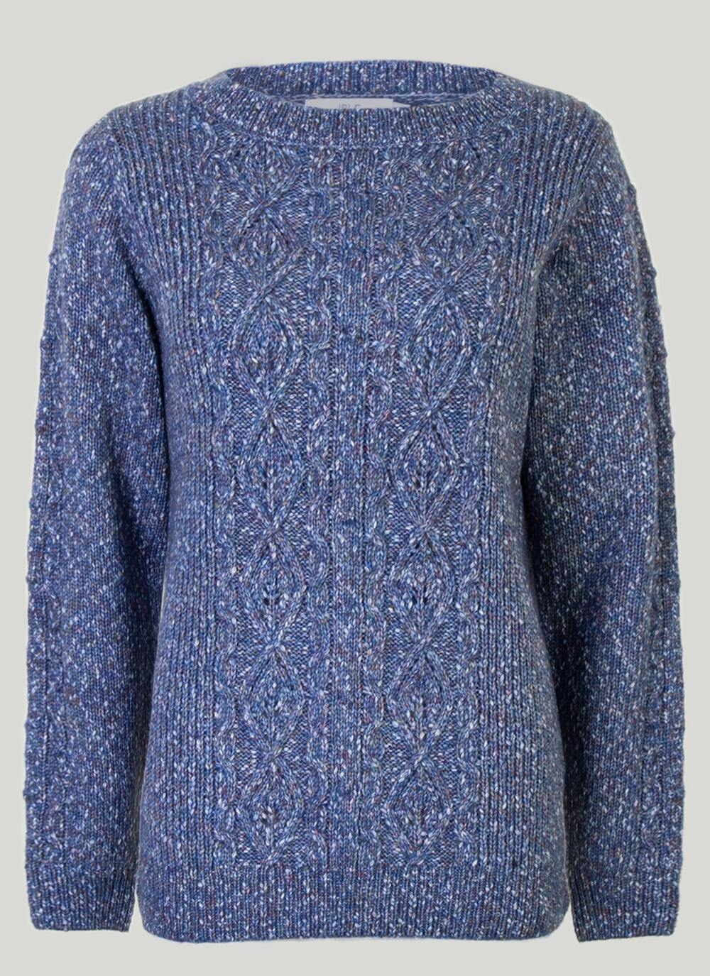 Blue Cable Jumper | EWM