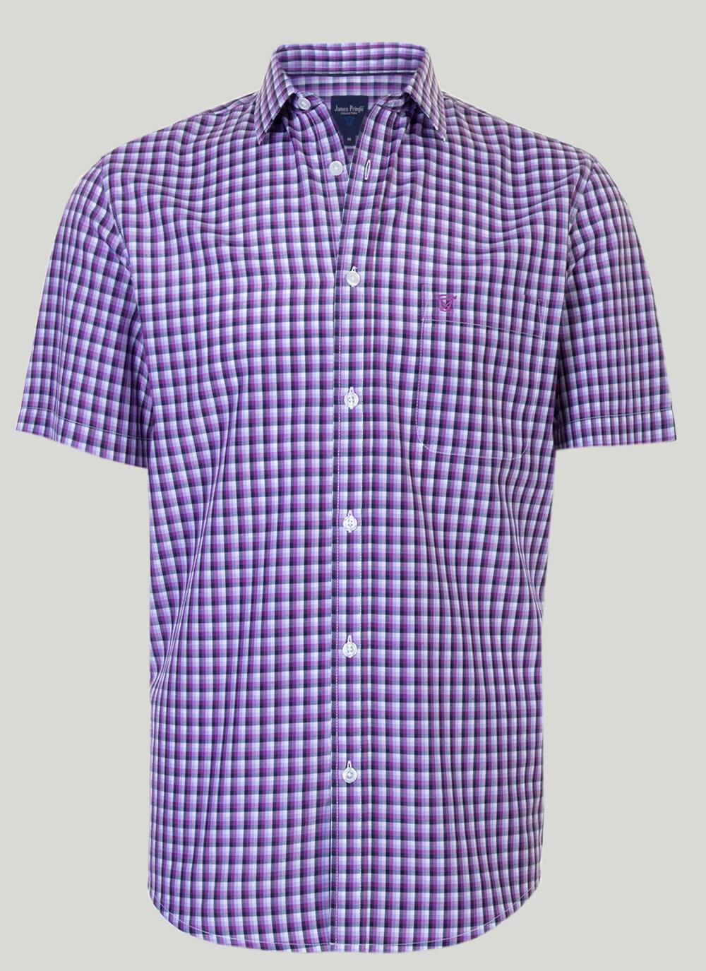 Short Sleeve Check Shirt | EWM