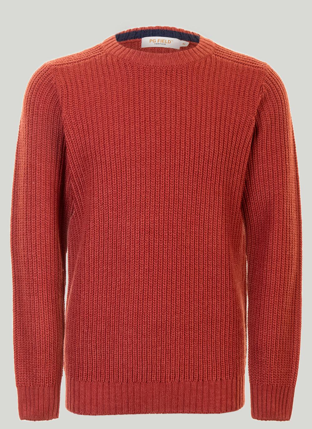 Crew Neck Fishermans Rib Jumper | EWM