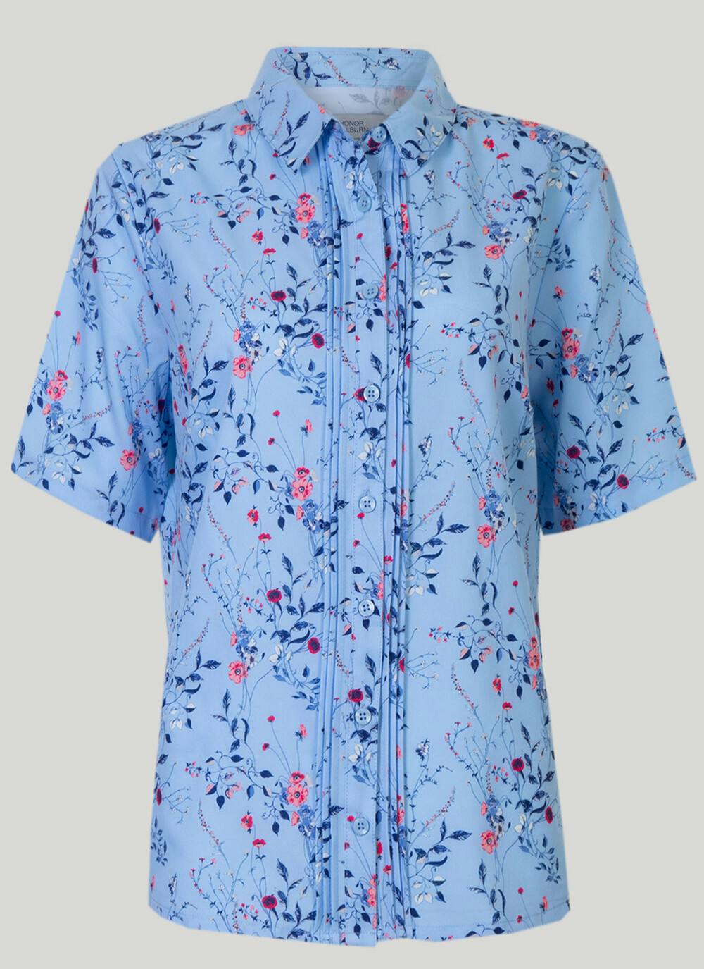 Blue Print Blouse | EWM