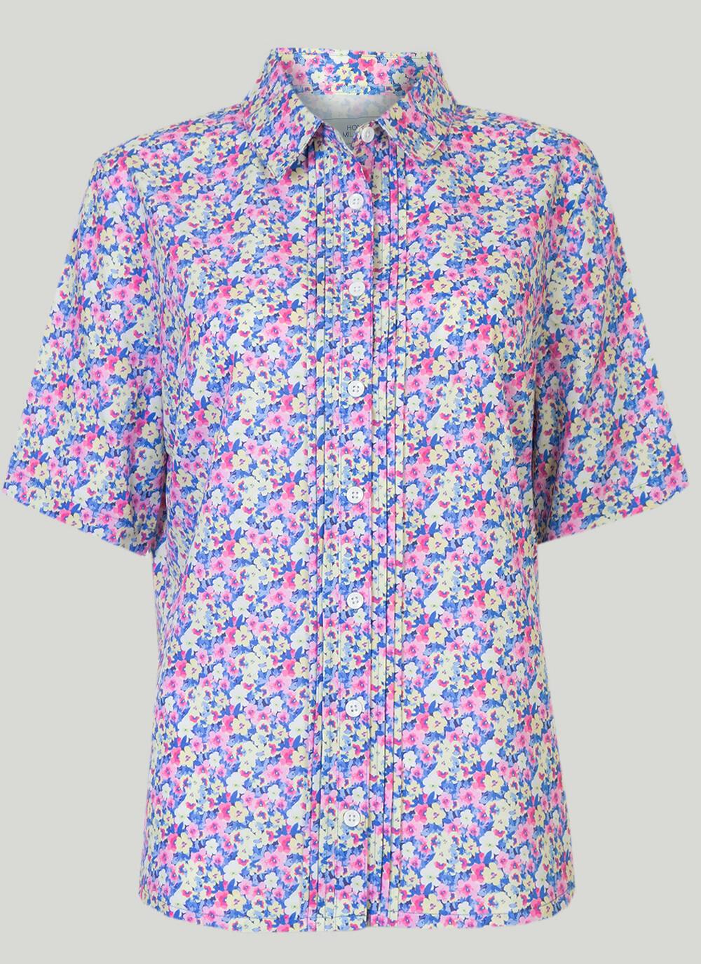 Pink Print Blouse | EWM