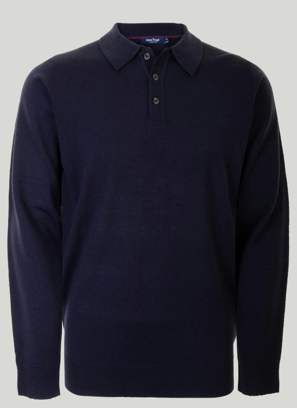 Collar Fine Knit Jumper | EWM