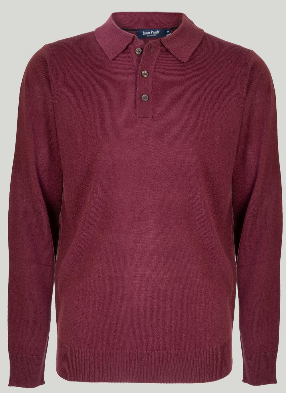 Collar Fine Knit Jumper | EWM