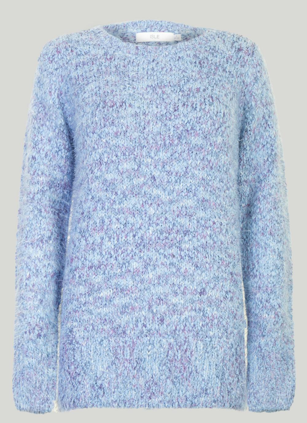 Blue Textured Jumper | EWM