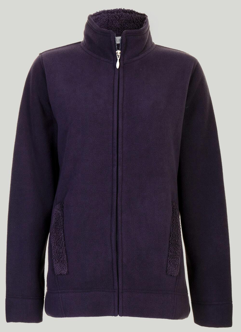 Navy Fleece Jacket | EWM