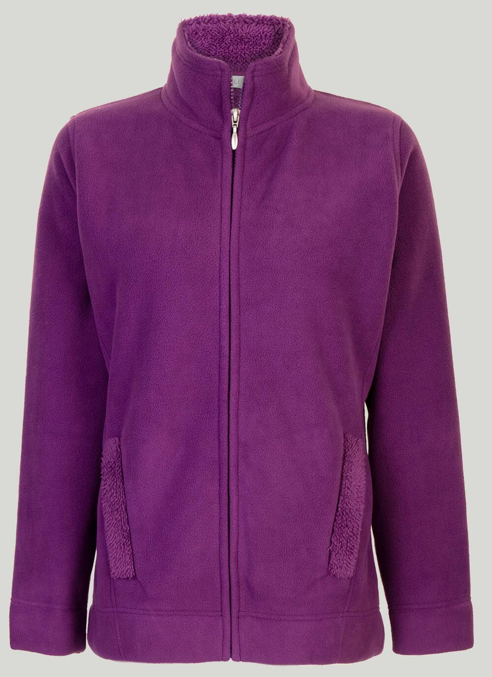 Purple Fleece Jacket | EWM
