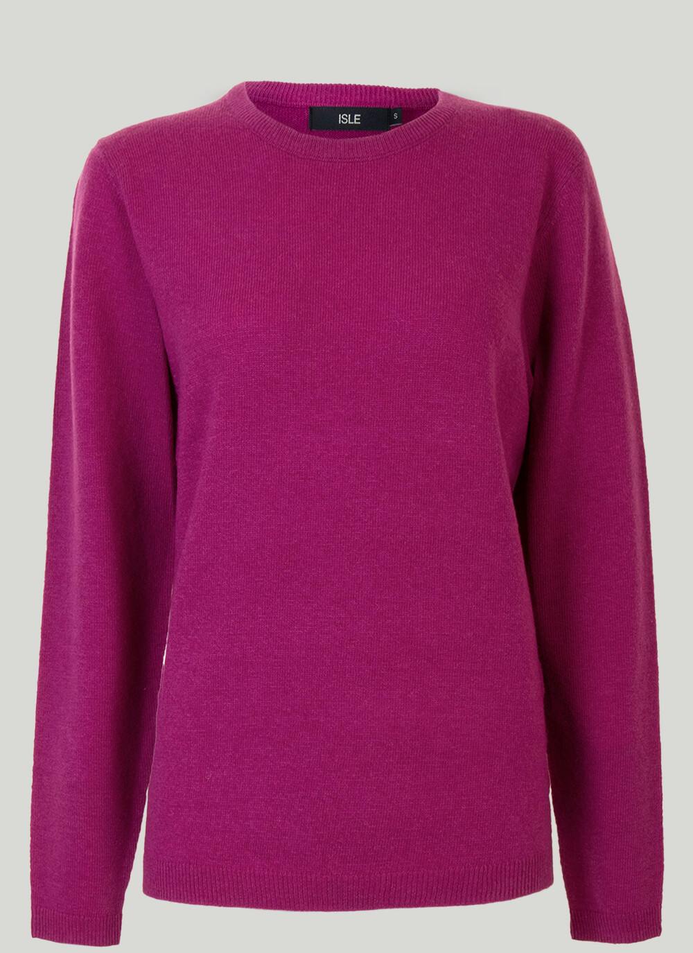 Merino Wool Crew Neck Jumper | EWM