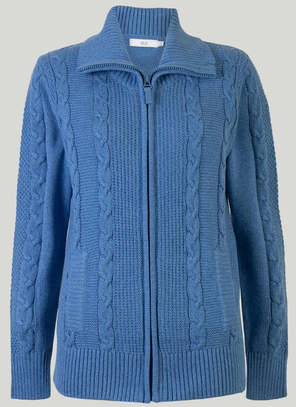Cotton Collared Cardigan | EWM