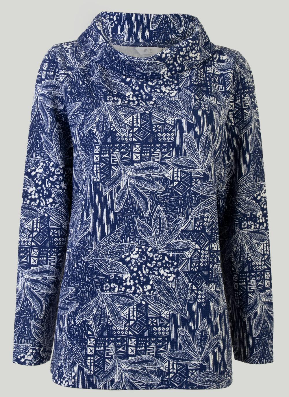 Bardot Neck Textured Top | EWM