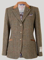 Green Ladies HARRIS TWEED Jacket EWM Green Ladies HARRIS TWEED Jacket EWM