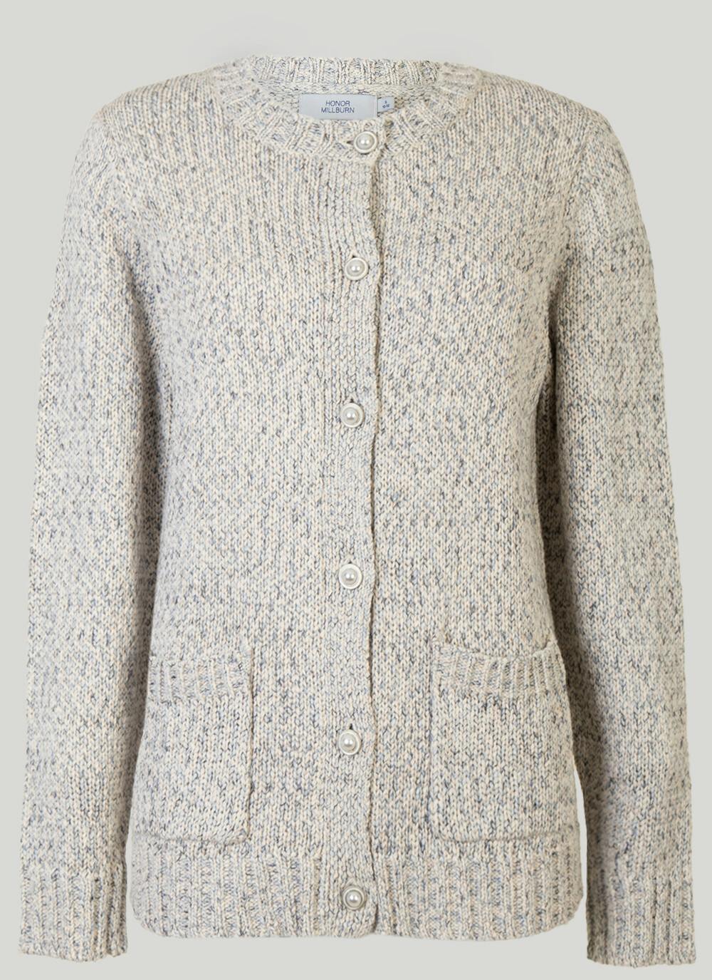 Crew Neck Cardigan | EWM