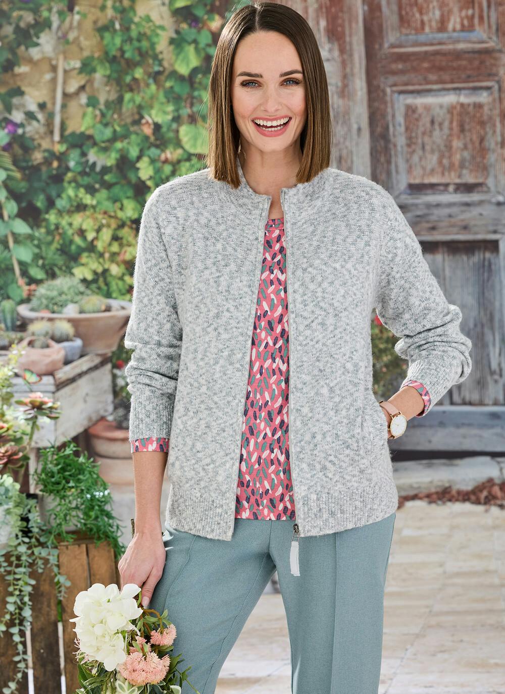 Zip Front Cardigan | EWM