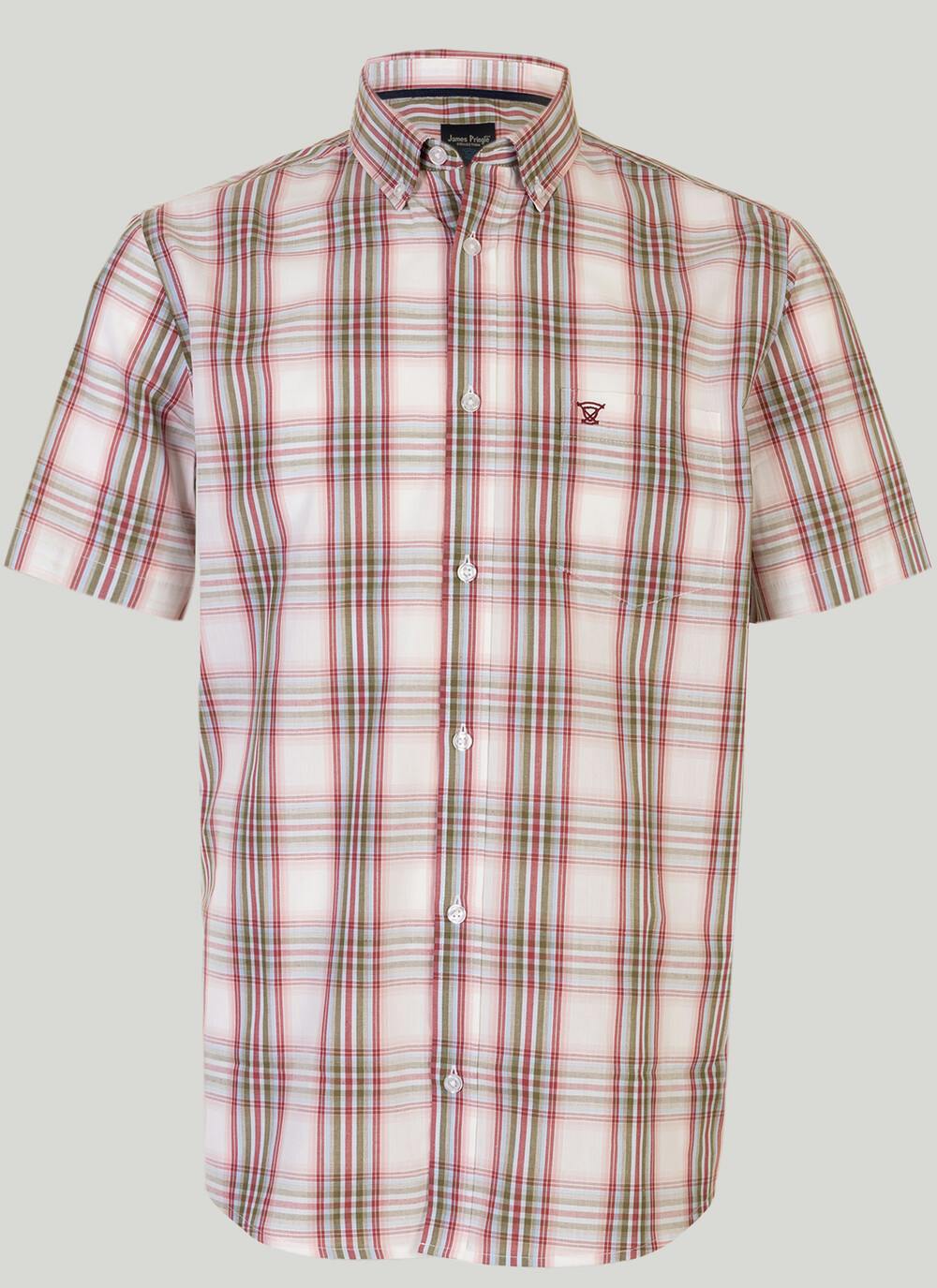 Short Sleeve Check Shirt | EWM