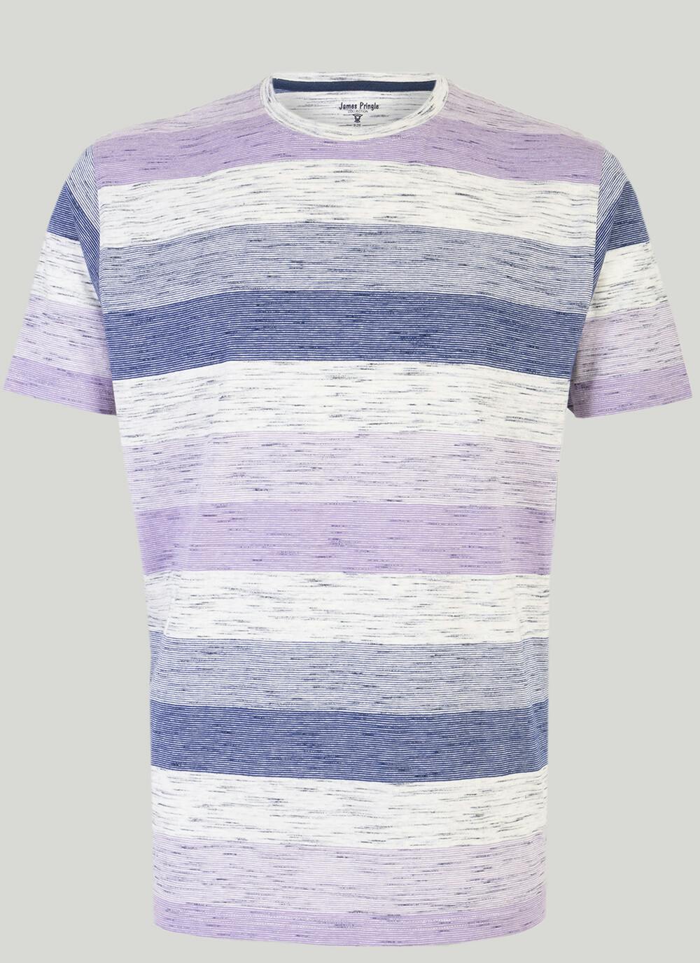 Stripe Space Dye T-shirt | EWM