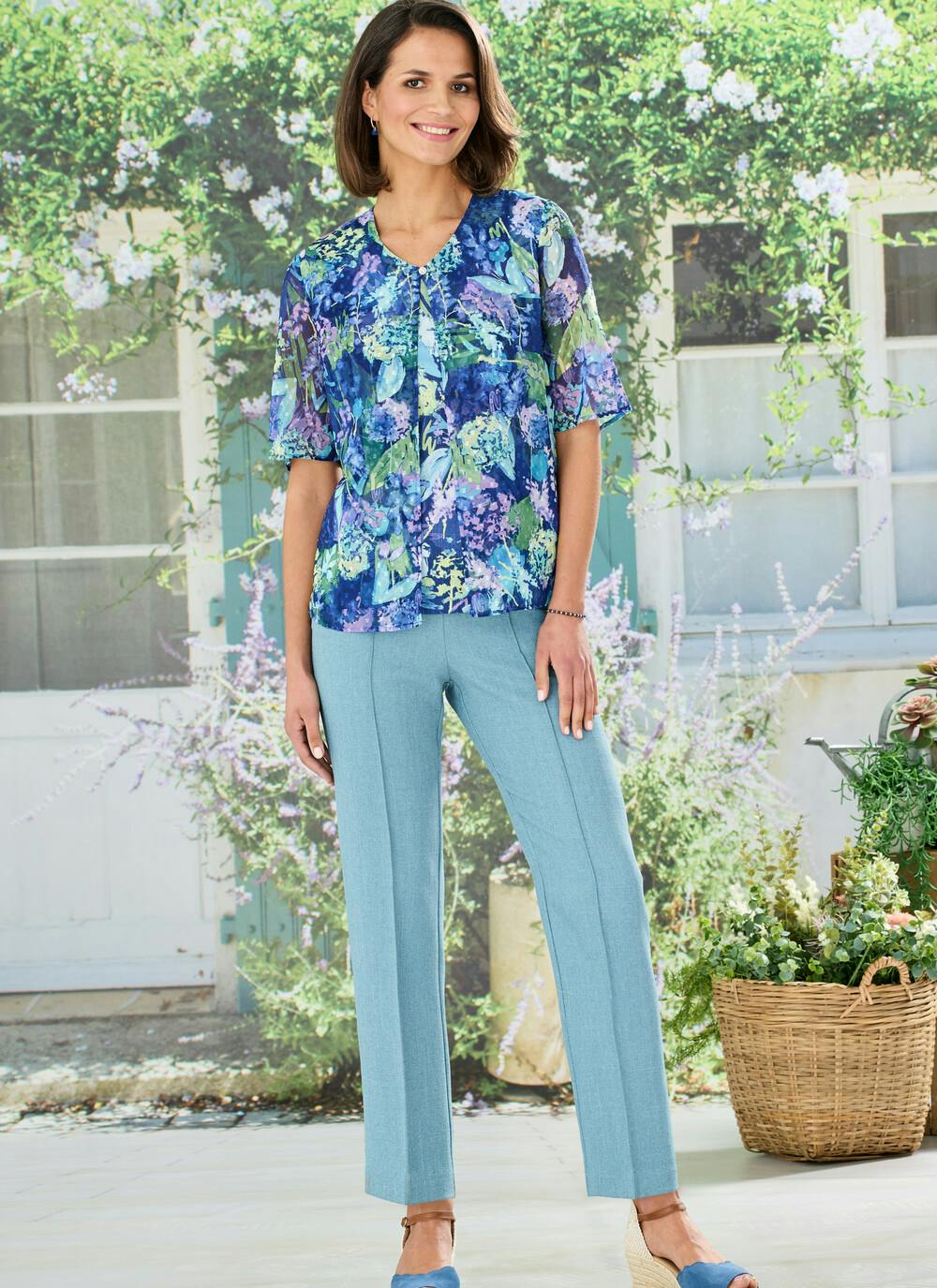 Blue Classic Trouser | EWM
