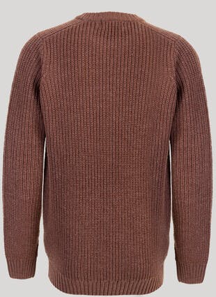 Men's Fisherman Rib Jumpers | Men's Knitwear | EWM