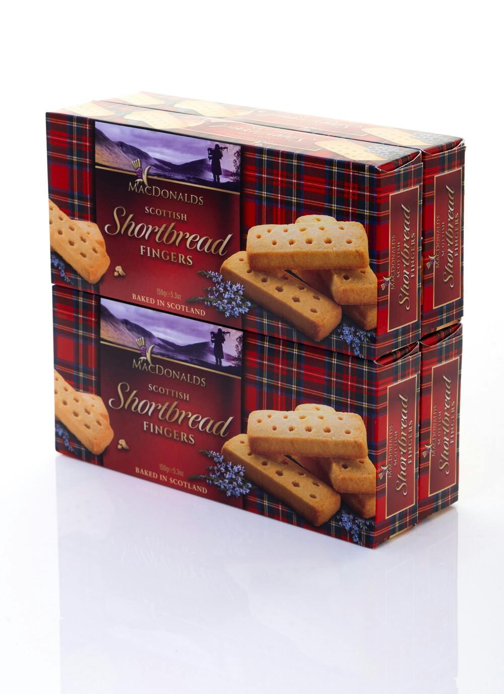 MacDonalds Shortbread Fingers Quad Pack | EWM