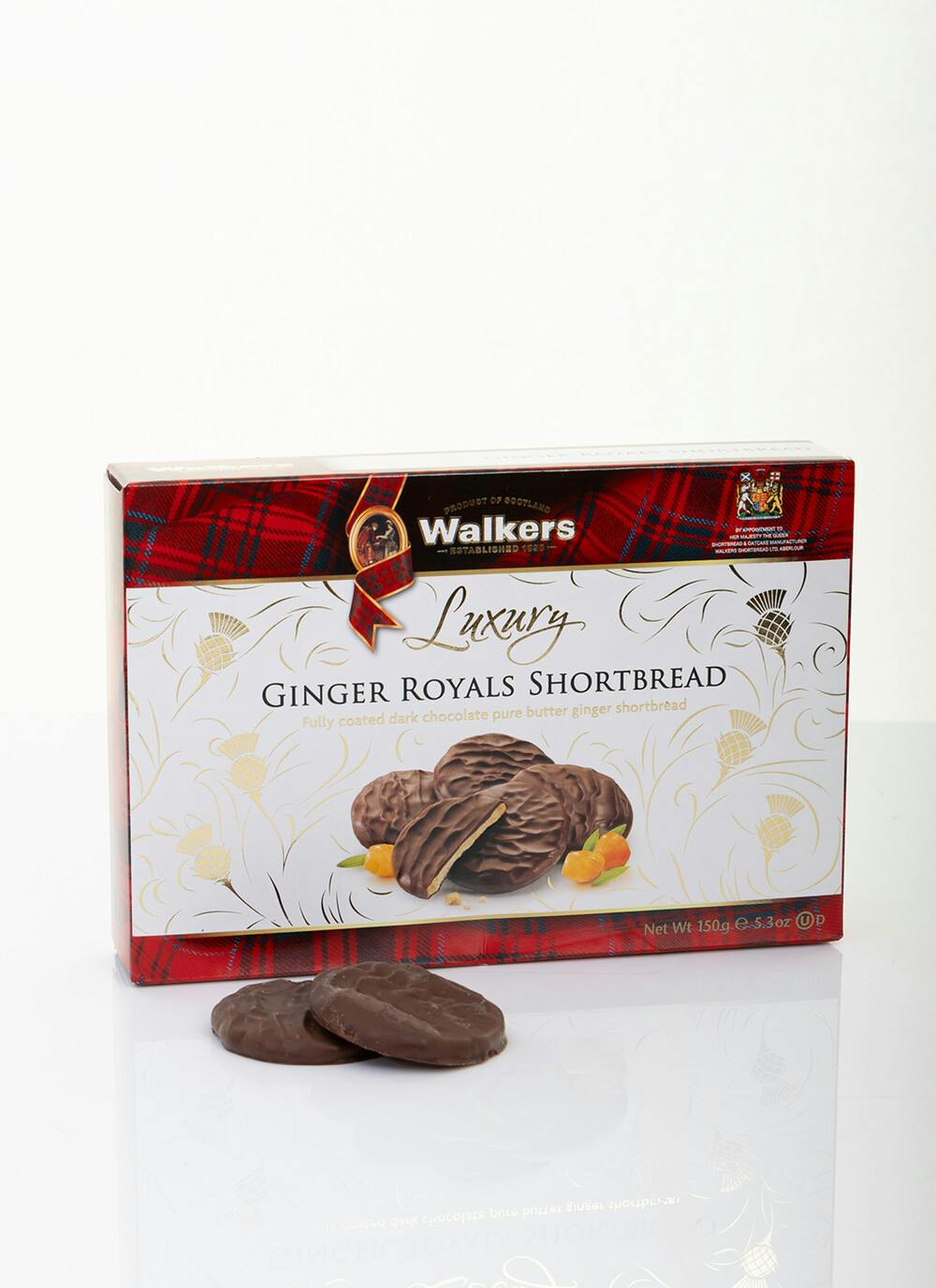 Walkers Ginger Royals Shortbread | EWM | EWM