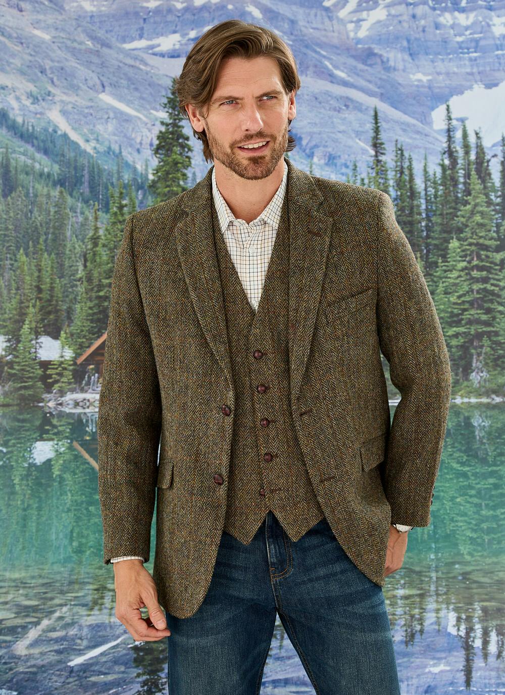 Brown Harris Tweed Jacket | EWM