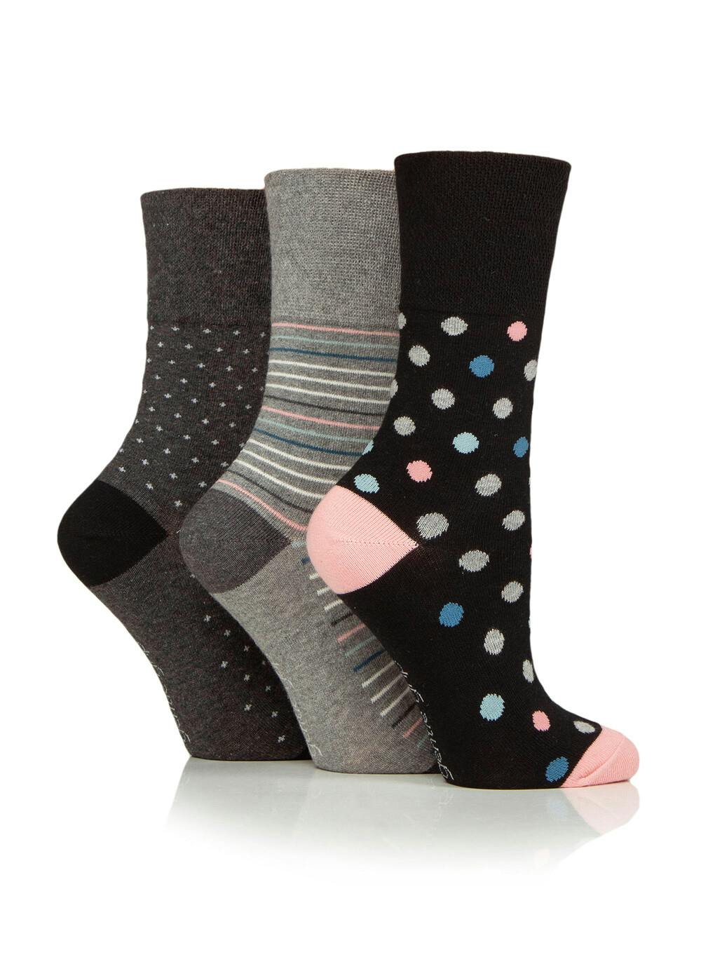 3 Pack Assertive Graphic Socks | EWM