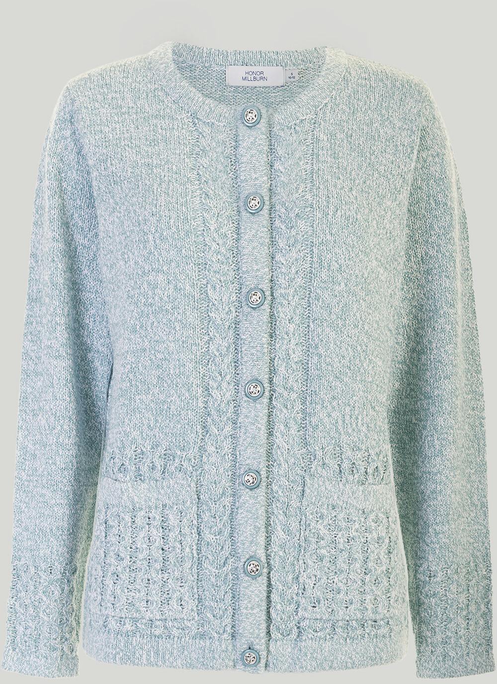 Crew Neck Cardigan | EWM