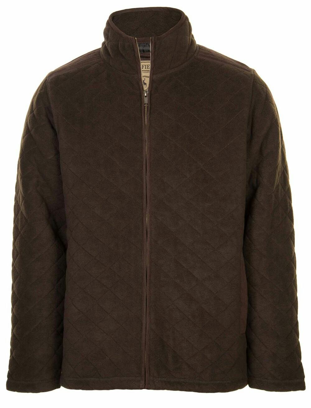 Male PG FIELD Padded Fleece Jacket | Dark Green | EWM | EWM