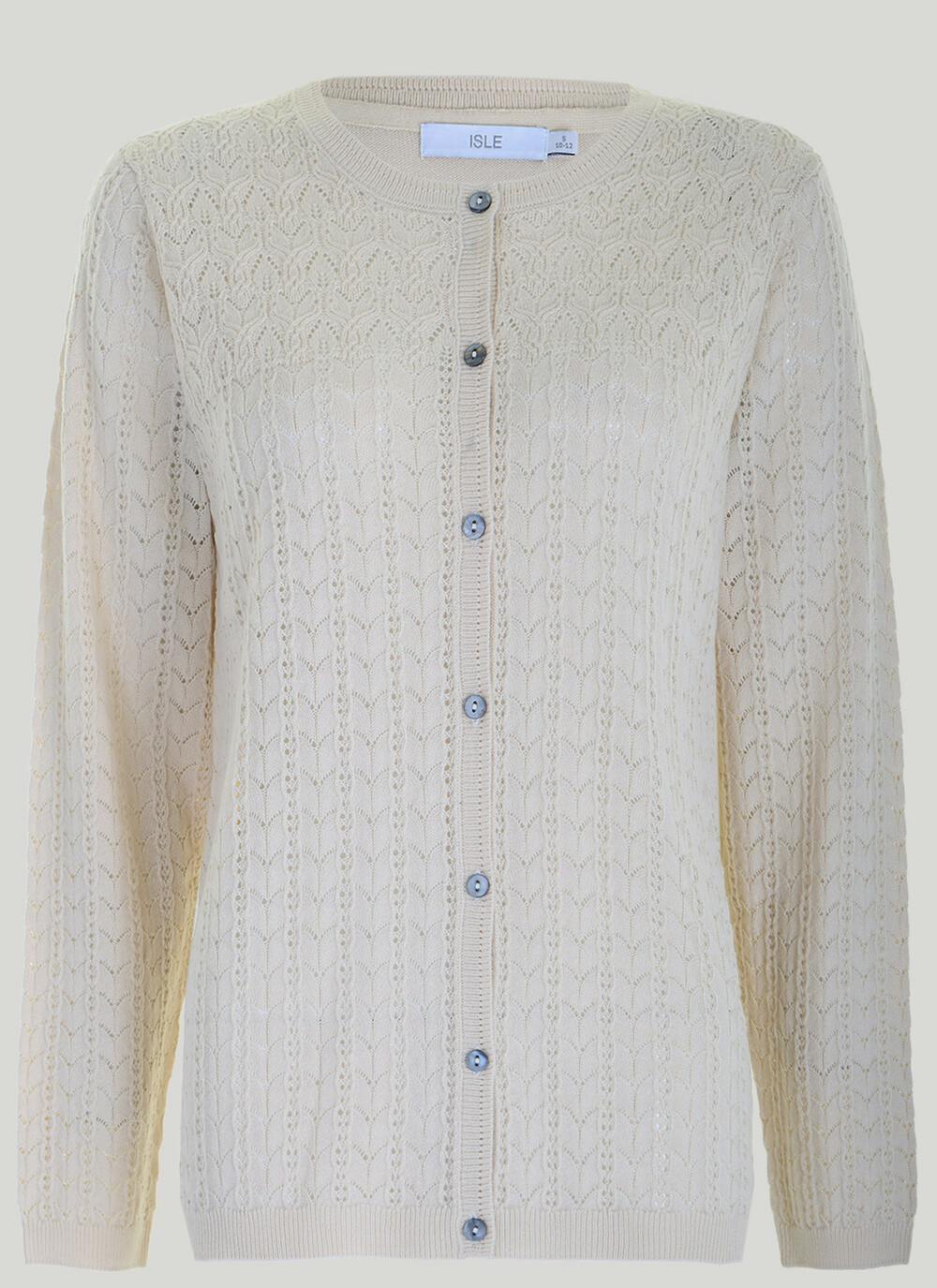 Pointelle Cardigan | EWM