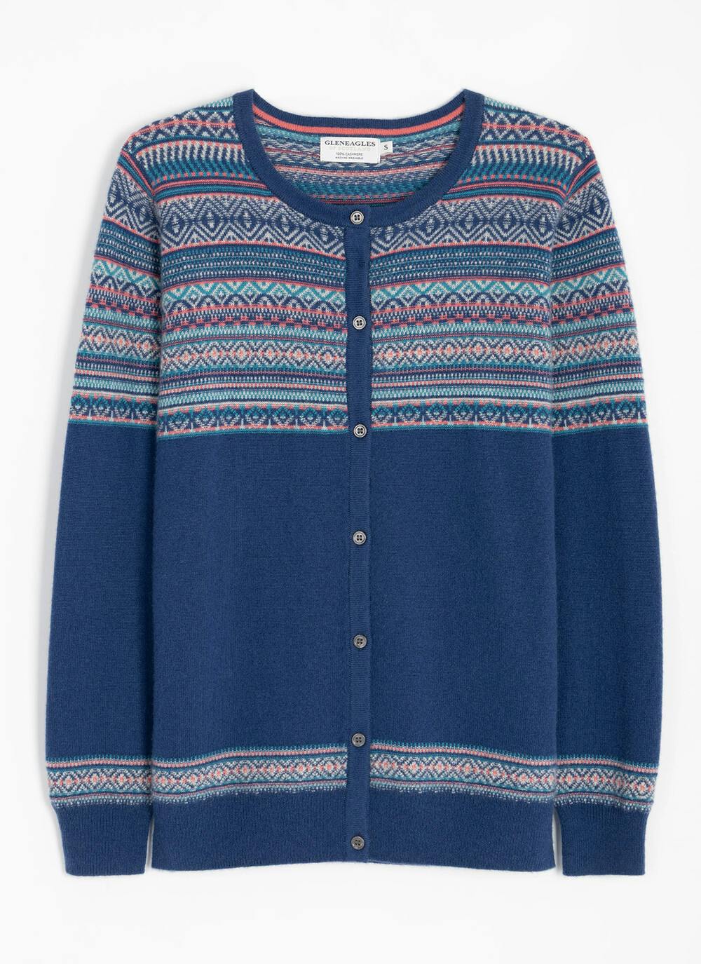 Cashmere Fairisle Cardigan | EWM