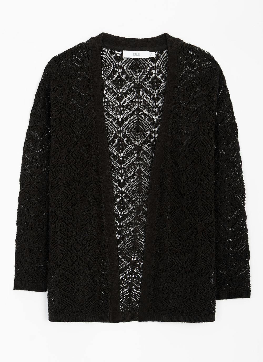 Textured Edge To Edge Cardi Shrug | EWM