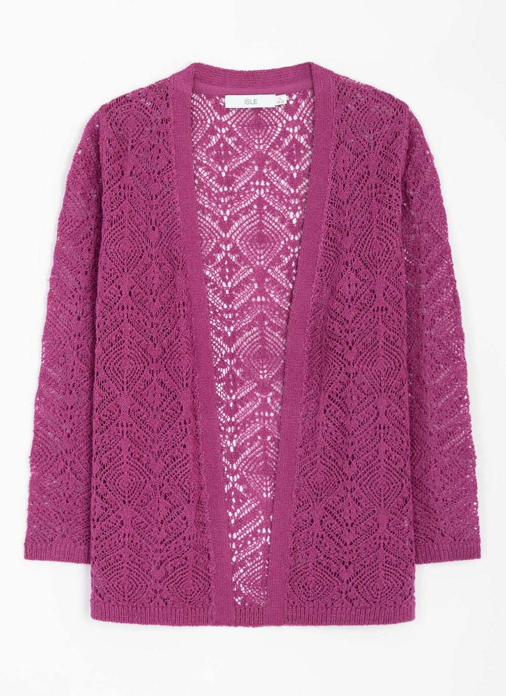 Textured Edge To Edge Cardi Shrug | EWM