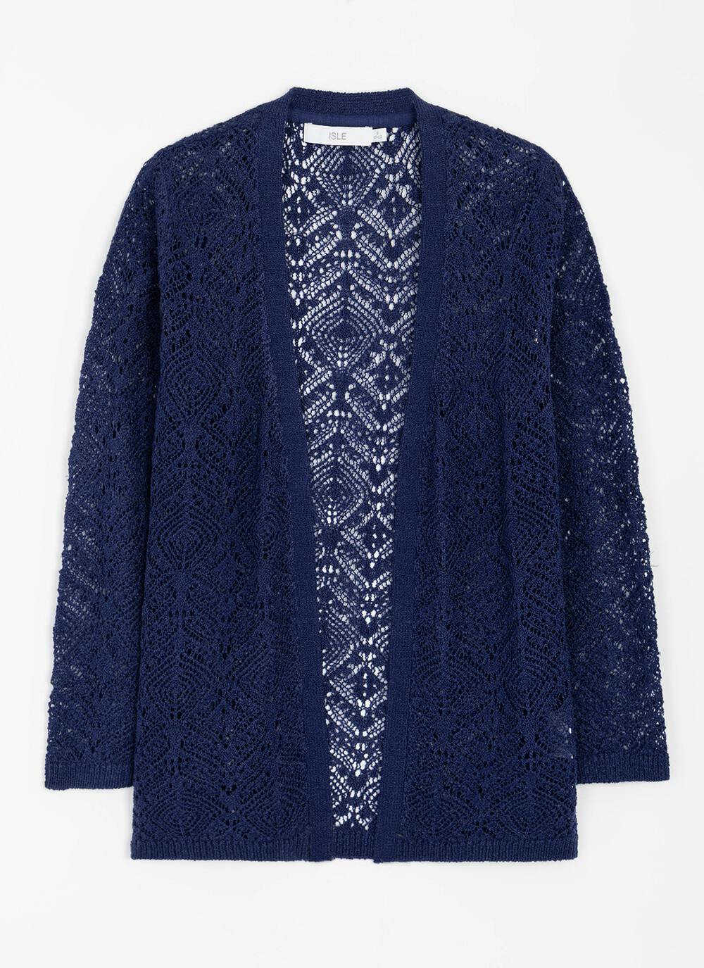 Textured Edge To Edge Cardi Shrug | EWM